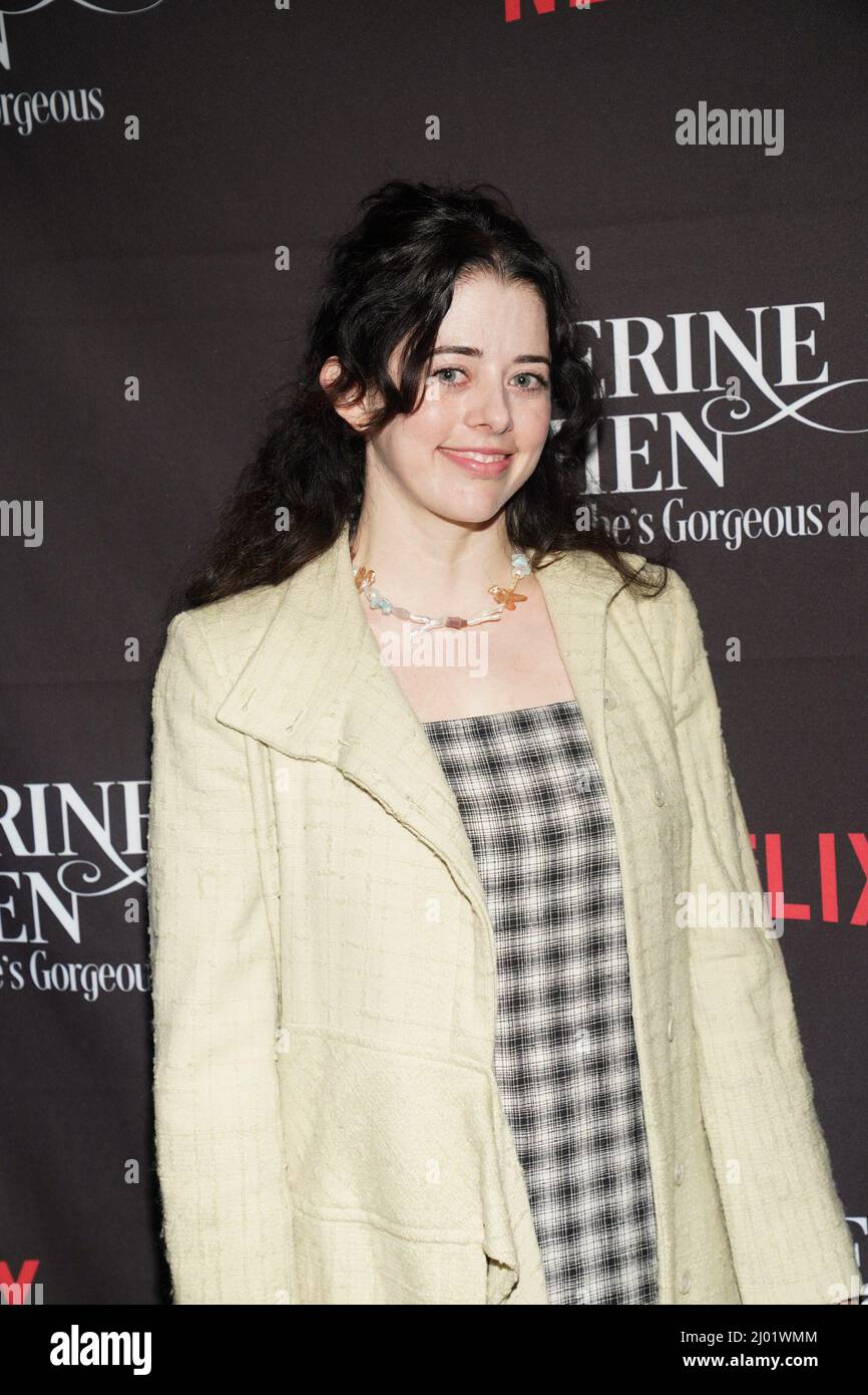 New York, NY, USA. 15th Mar, 2022. Mary Neely at arrivals for THE TWIST ...