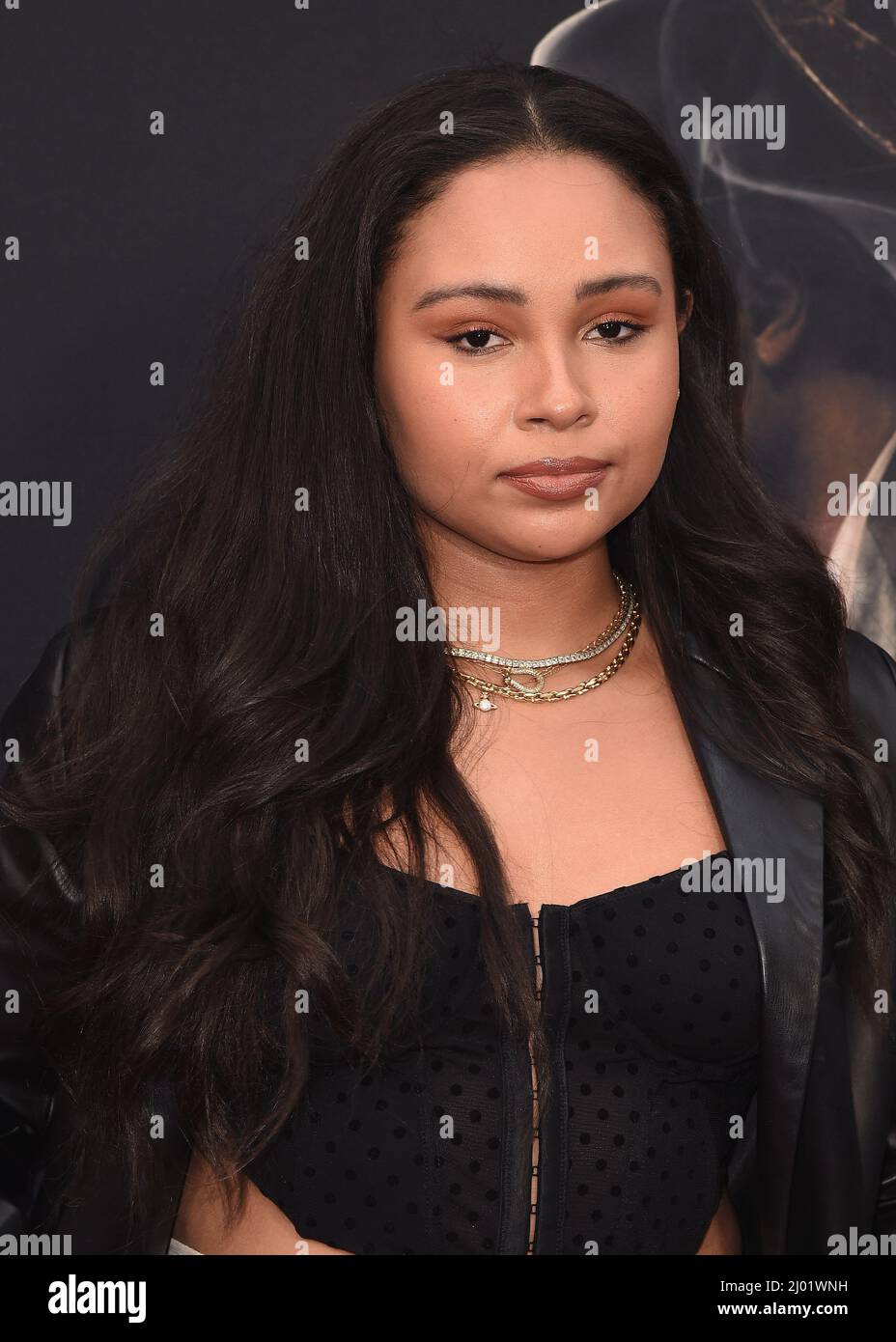 Los Angeles, CA on March 15, 2022. Nesrin Danan on the red carpet at ...