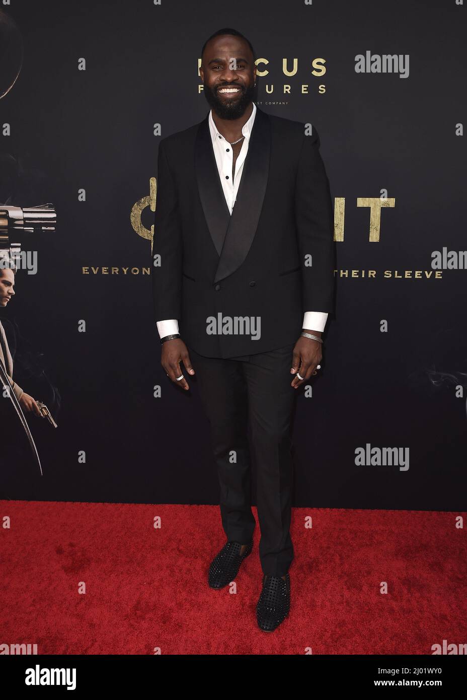 Los Angeles, CA on March 15, 2022. Terrence Terrell on the red carpet ...