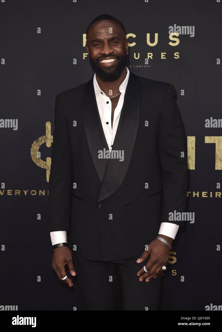 Los Angeles, USA. 15th Mar, 2022. Terrence Terrell on the red carpet at ...