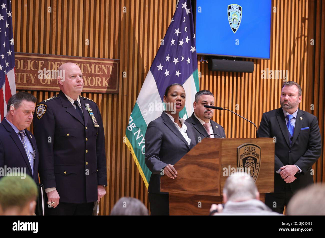 United Nations, New York, USA, March 15, 2022 - Police Commissioner ...