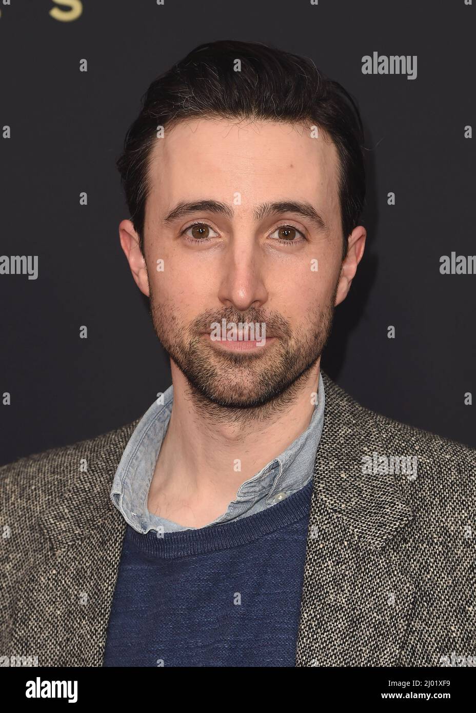 Los Angeles, CA on March 15, 2022. Josh Zuckerman on the red carpet at ...