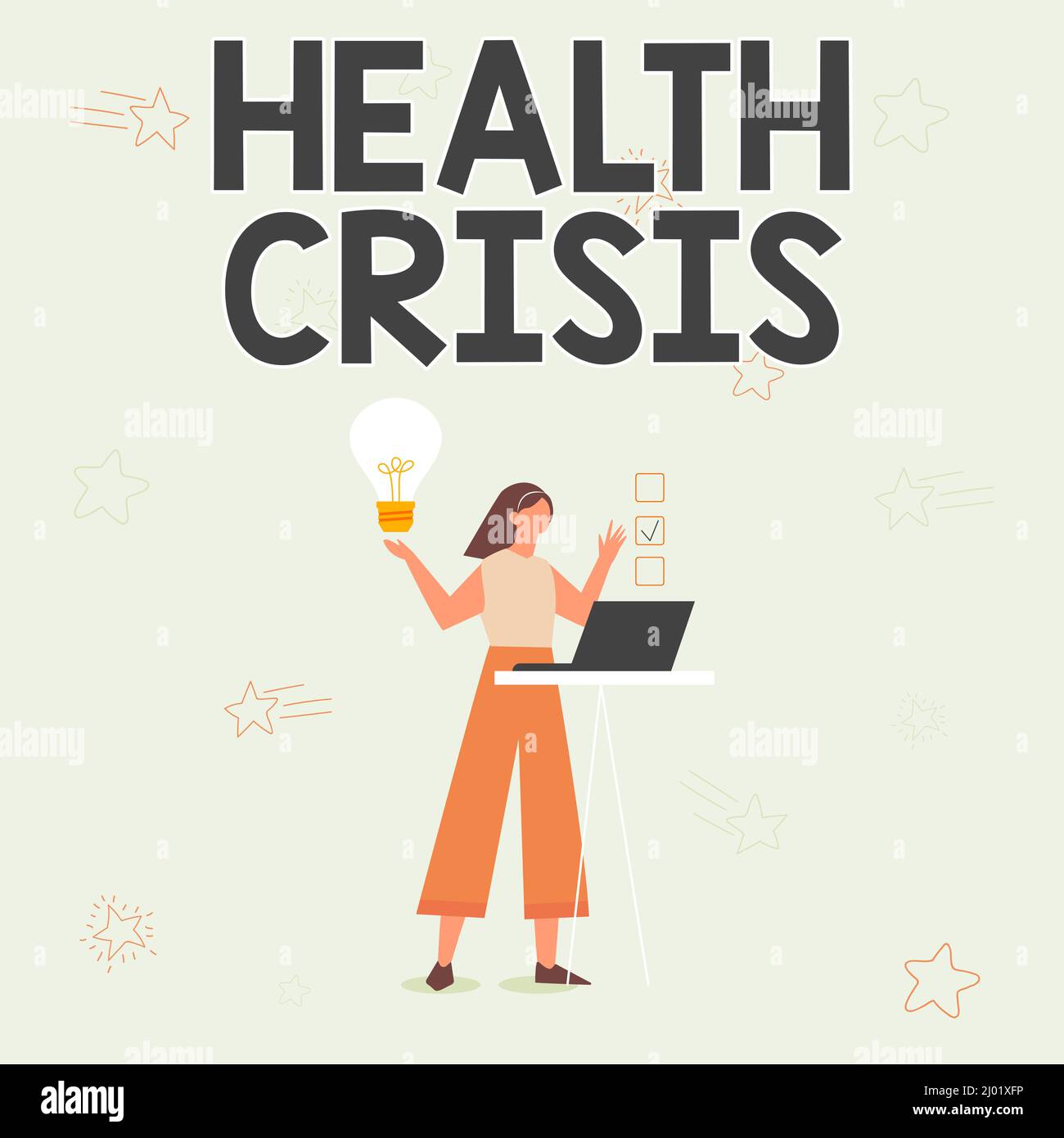 Text sign showing Health Crisis. Business approach fitness problem that ...