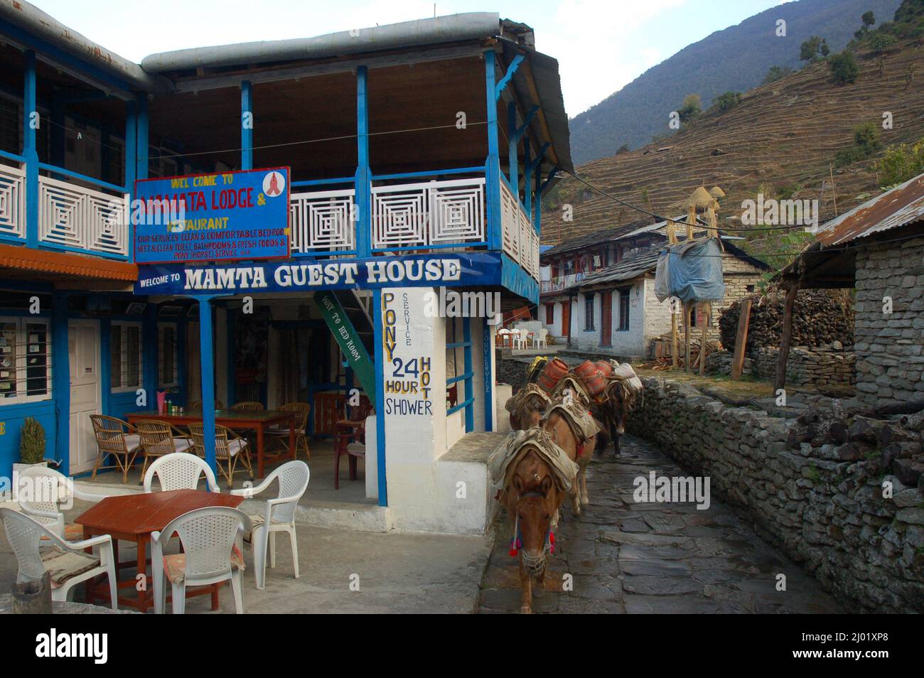 Kathmandu guest house nepal hi-res stock photography and images - Alamy