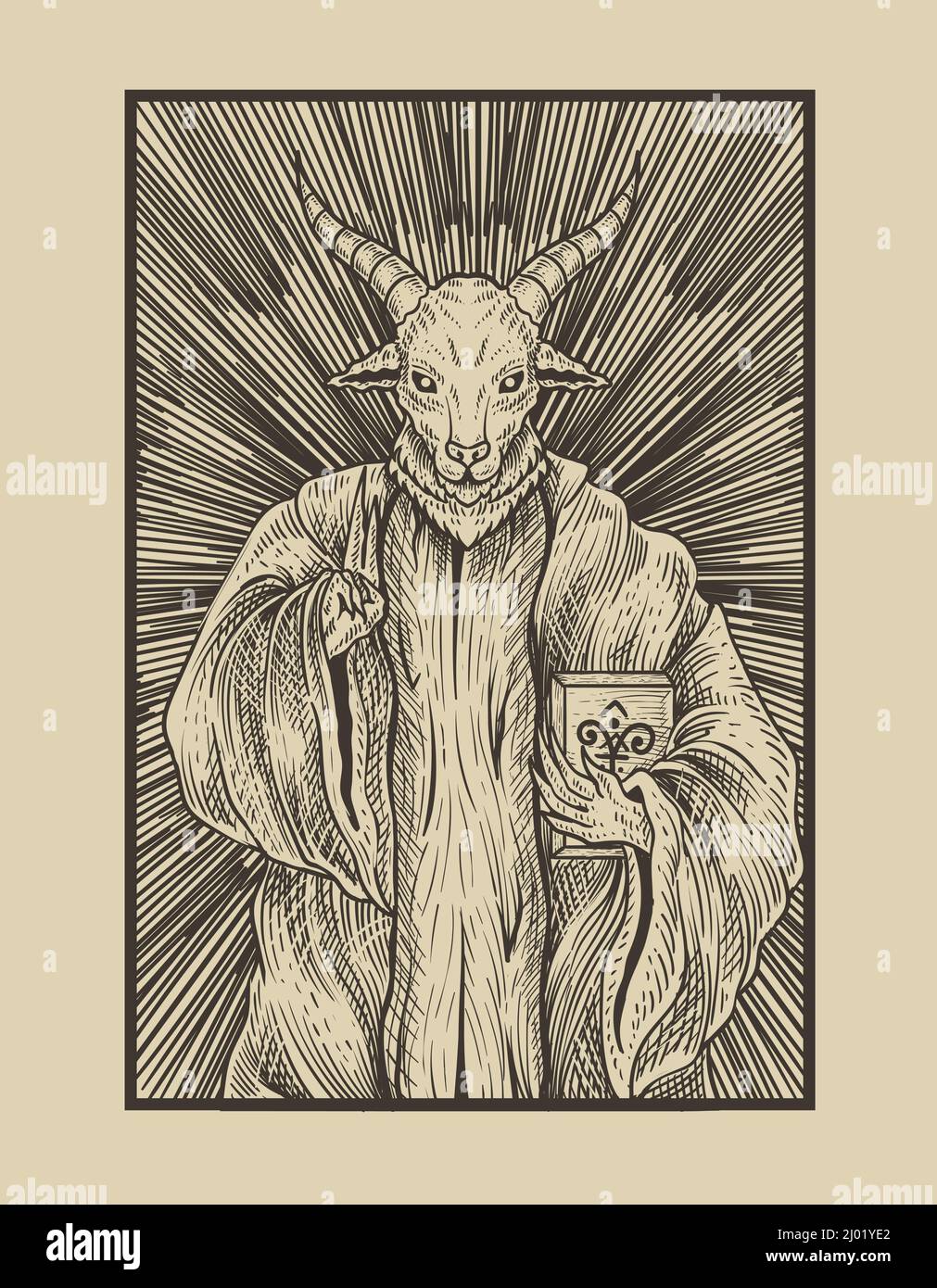 Baphomet hi-res stock photography and images - Alamy