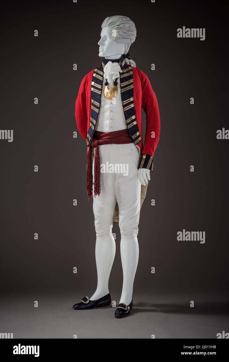 Vest. England, 1799-1800. Costumes; principal attire (upper body ...