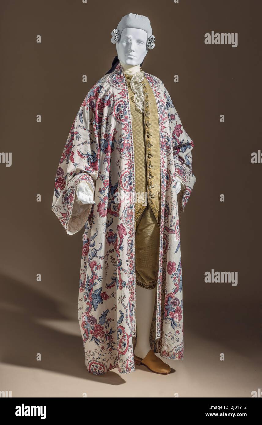 At-home Robe (Banyan). India, probably Coromandel Coast, for the ...