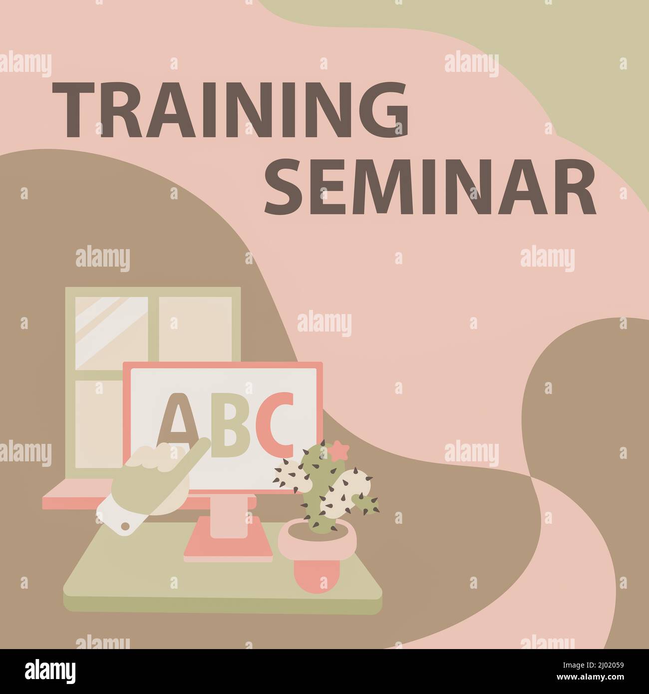 Text showing inspiration Training Seminar. Business showcase Academic ...