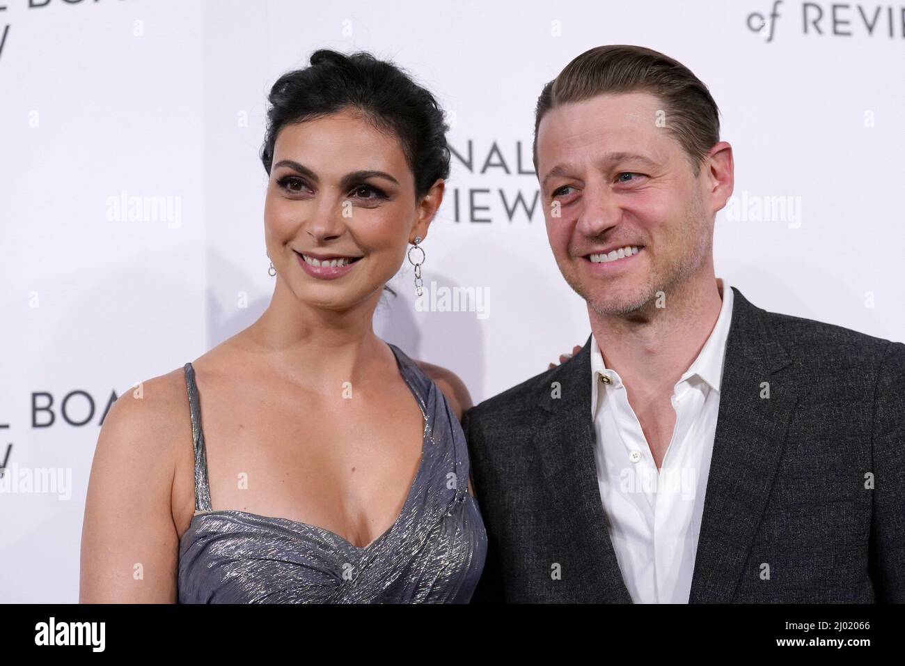 New York, NY, USA. 15th Mar, 2022. Morena Baccarin, Ben McKenzie at arrivals for The National ...