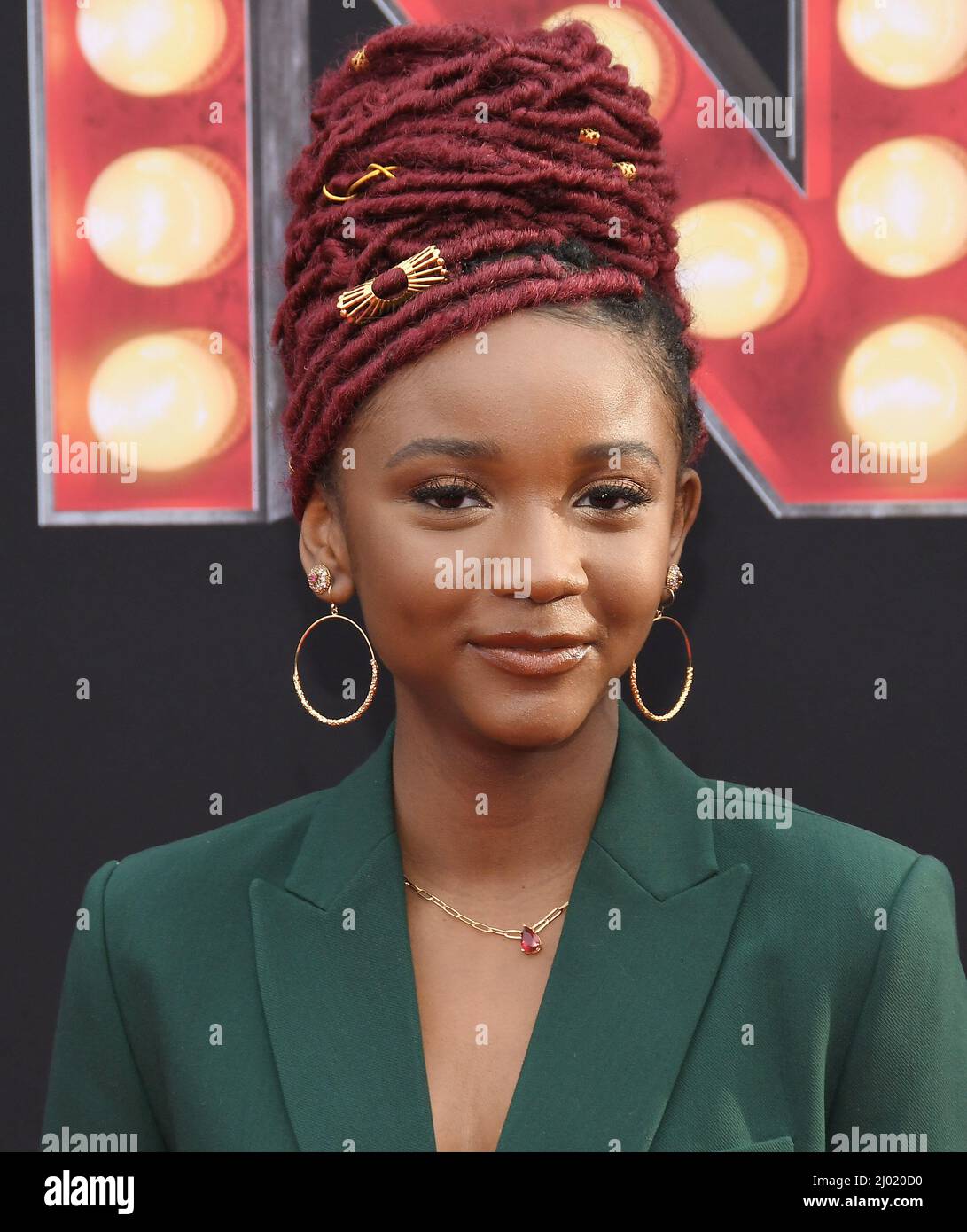 Los Angeles, USA. 15th Mar, 2022. Aria Brooks arrives at Disney's ...