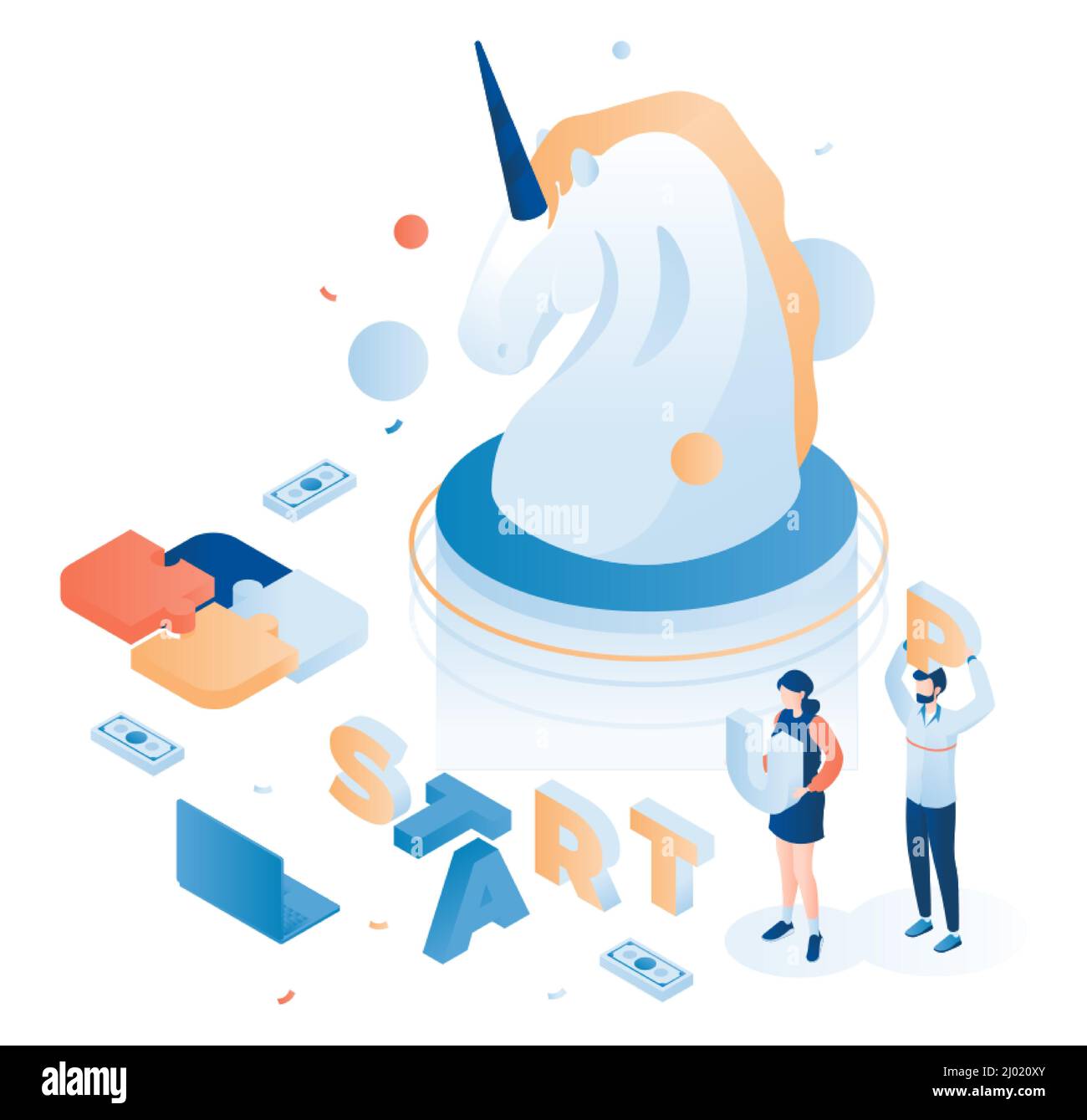 Unicorn startup, successful business strategy, unicorn marketing ...