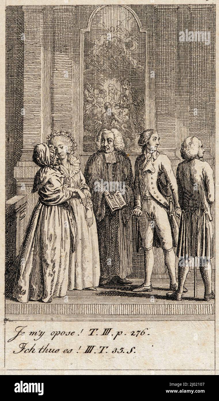 Cecilia or the Story of a Rich Orphan. Daniel Nikolaus Chodowiecki ...