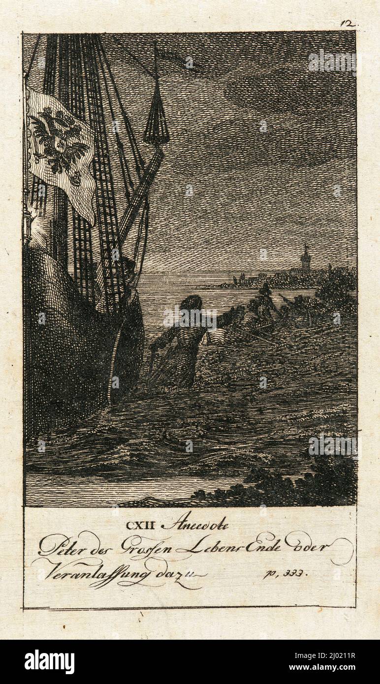 Original Anecdotes of Peter the Great. Daniel Nikolaus Chodowiecki ...