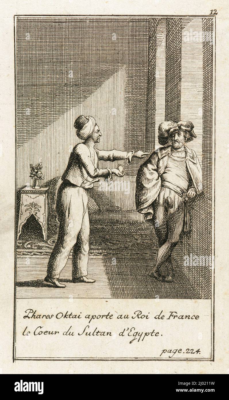 Illustration for Johann Christoph Mayer's 'History of the Crusades ...