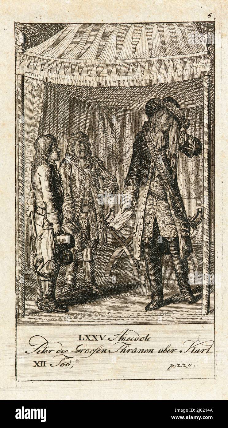 Original Anecdotes of Peter the Great. Daniel Nikolaus Chodowiecki ...