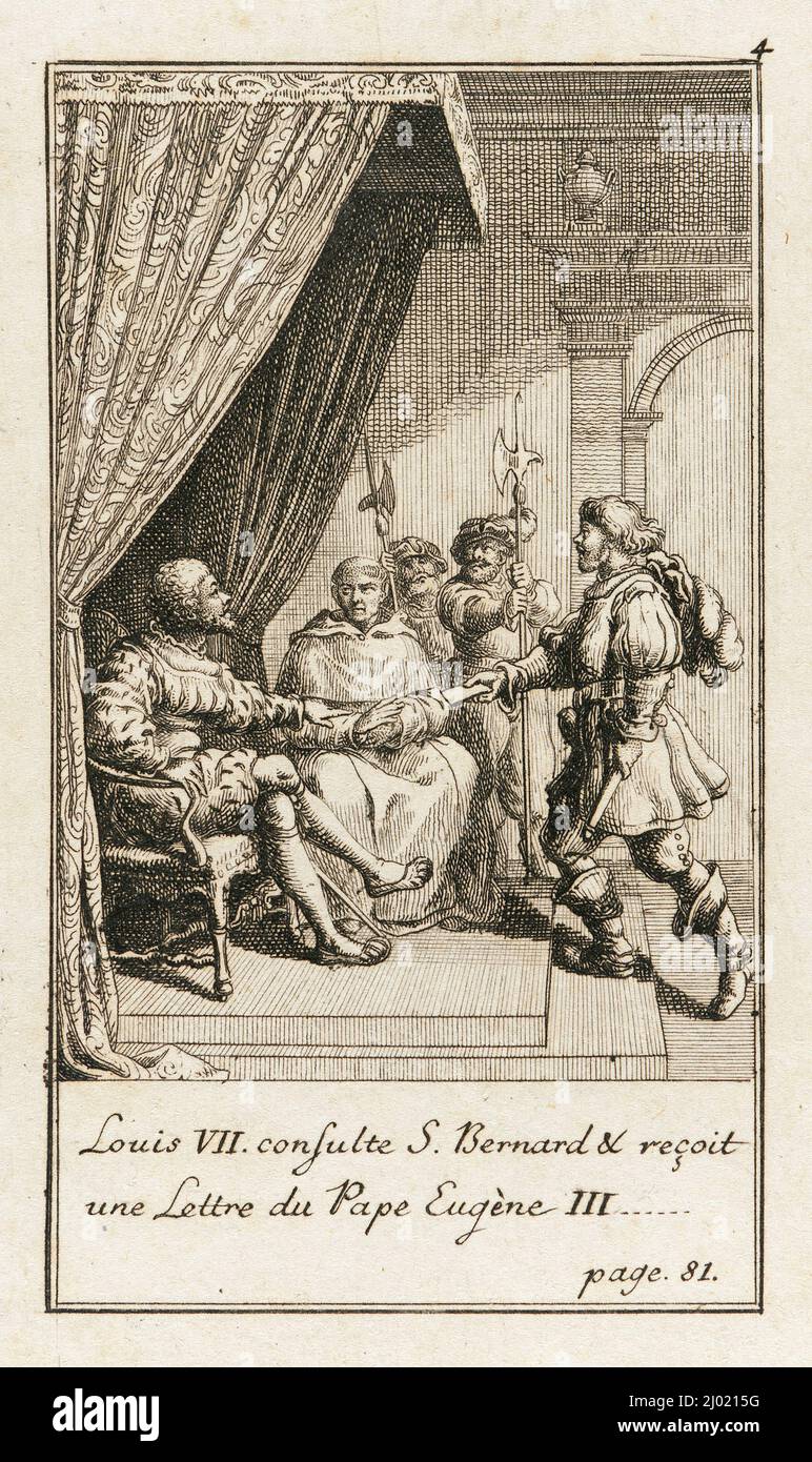 Illustration for Johann Christoph Mayer's 'History of the Crusades ...