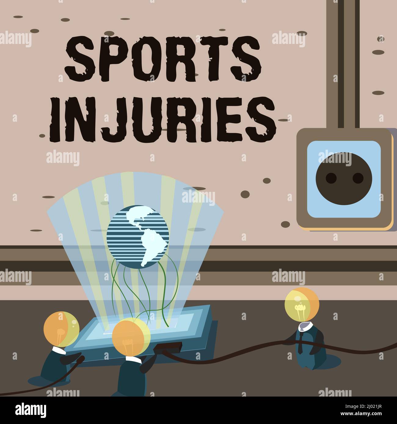 Inspiration showing sign Sports Injuries. Business overview kinds of ...