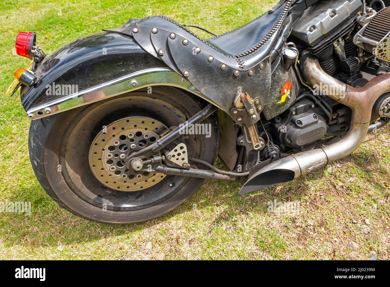 2006 FXS Harley Davidson custom motorcycle chopper Stock Photo - Alamy