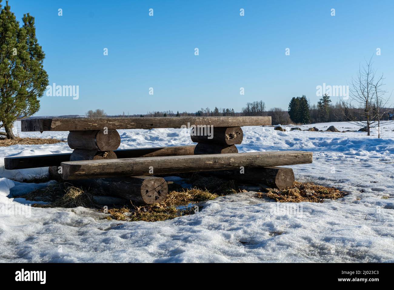 Public rest stop picnic area hi-res stock photography and images - Alamy