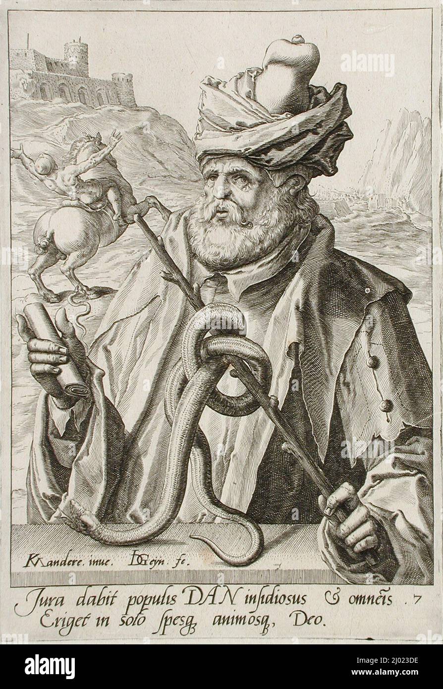 Dan. Jacques de Gheyn II (Flanders, Antwerp, 1565-1629). Holland, circa ...