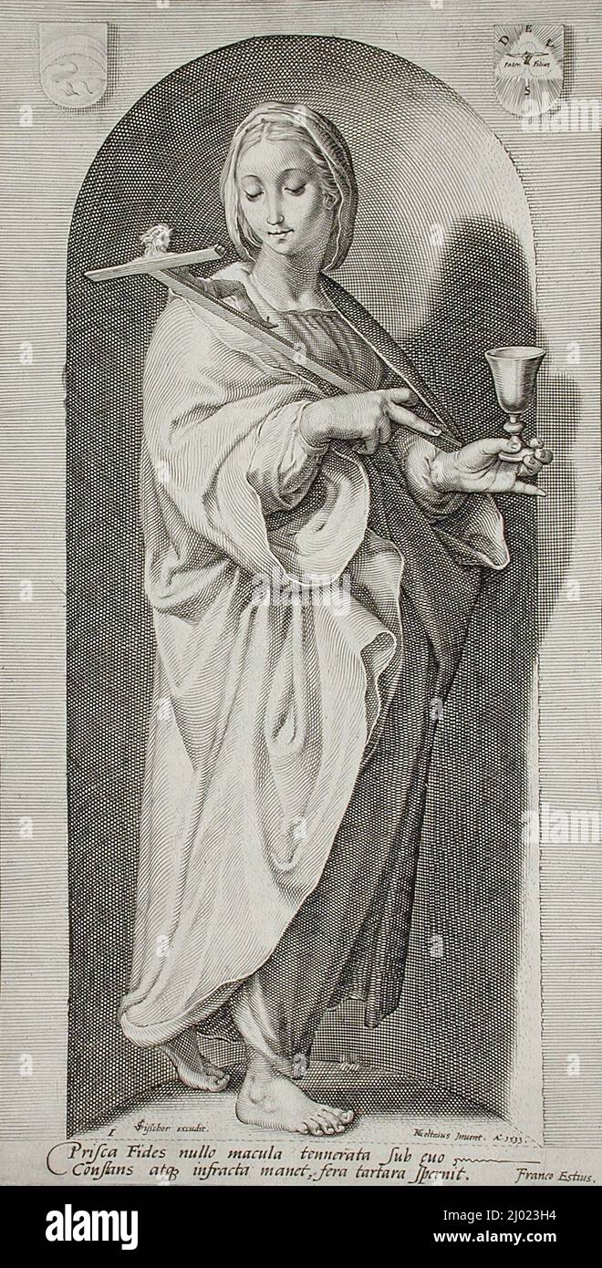 Justice. Jacob Matham (Holland, Haarlem, 1571-1631). Holland, 1593 ...