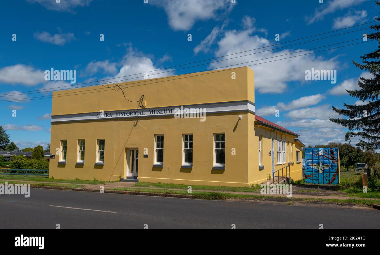 The main street of Guyra in northern New South Wales, Australia, the ...