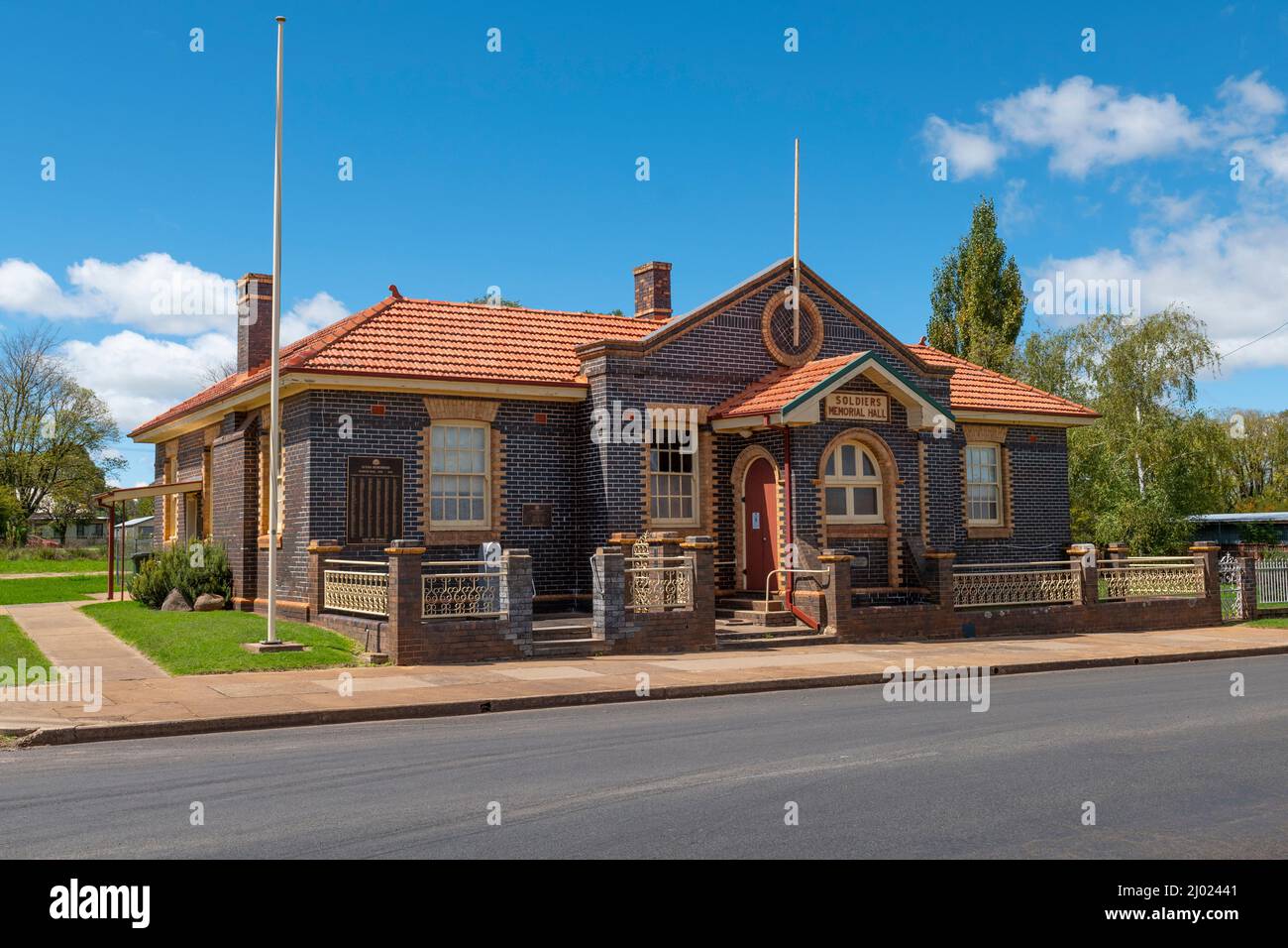 The main street of Guyra in northern New South Wales, Australia, the ...