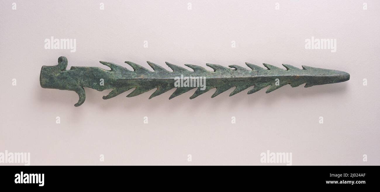 Harpoon Head. India, Uttar Pradesh, Ganges River Valley, circa 1500 ...
