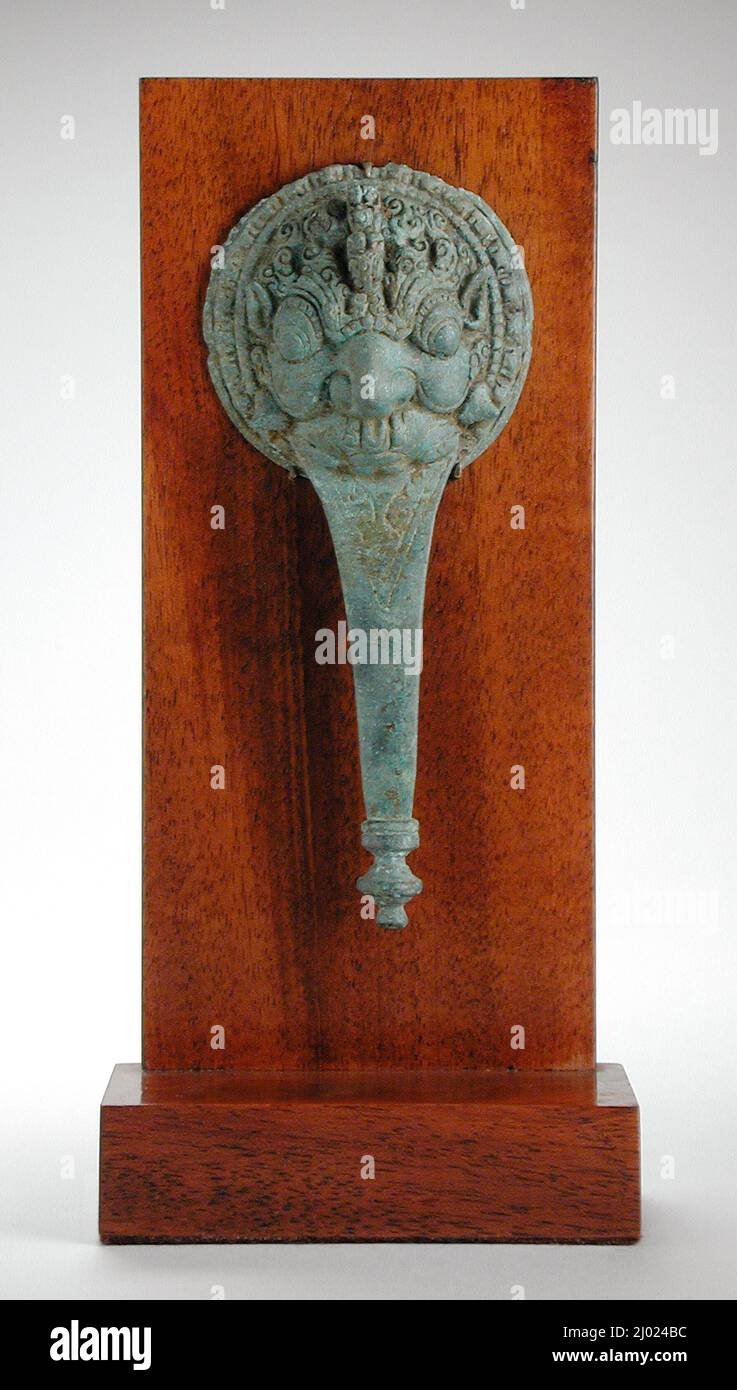 Handle with Kala Head. Indonesia, Eastern Java, 13th century. Tools and ...