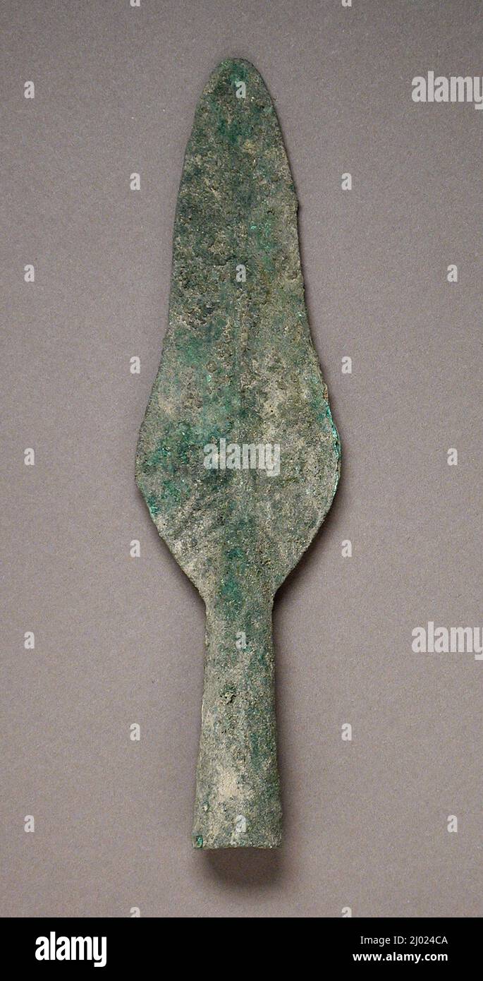 Spearhead. Northeastern Thailand, Ban Chiang culture, 300 B.C.-A.D. 150 ...