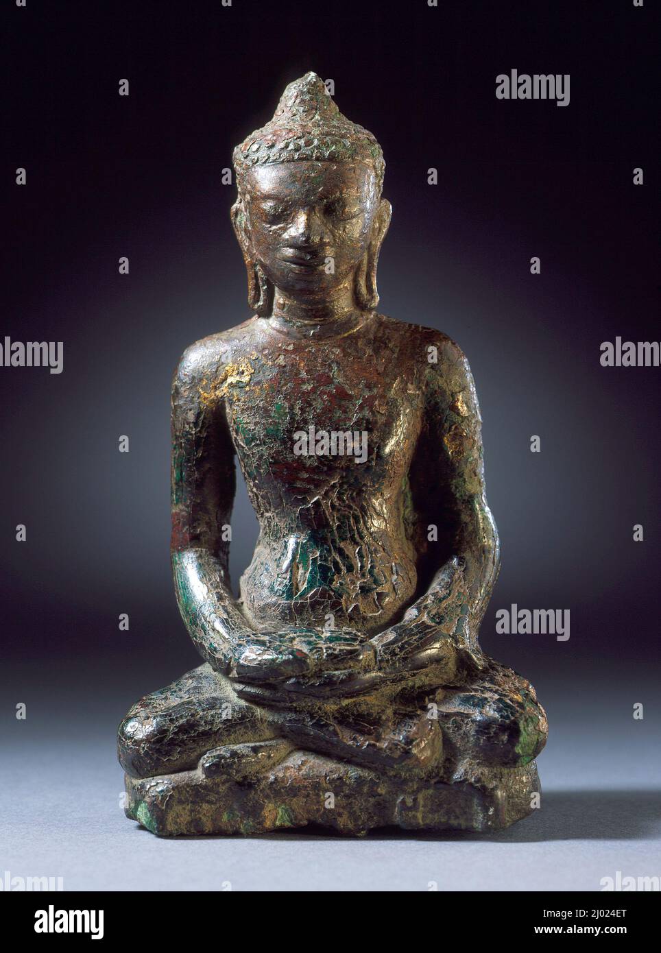 Buddha Shakyamuni. Thailand, Mon-Dvaravati, circa 8th-9th century ...