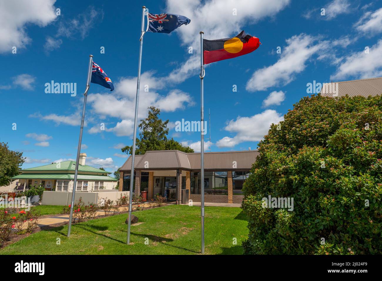 Armidale Regional Council, Guyra Office in the main street of Guyra in ...