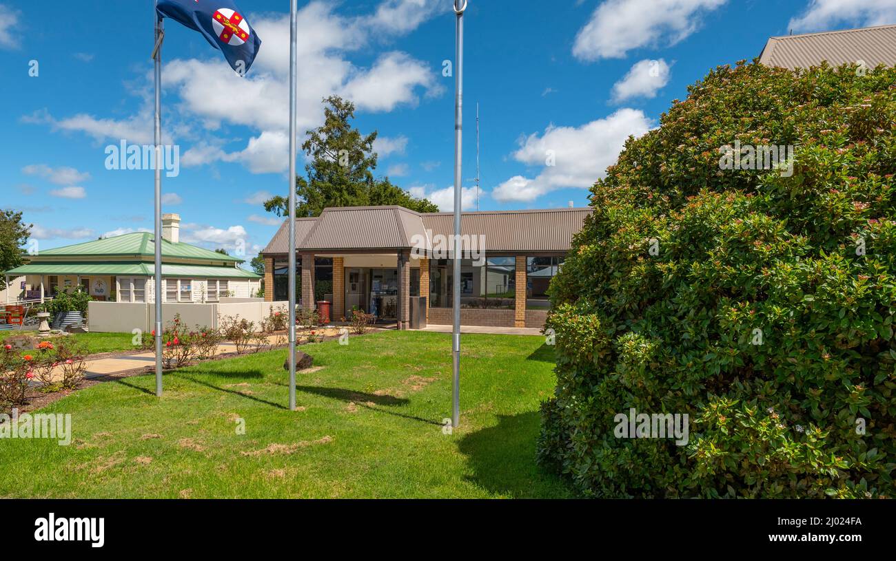 Armidale Regional Council, Guyra Office in the main street of Guyra in ...