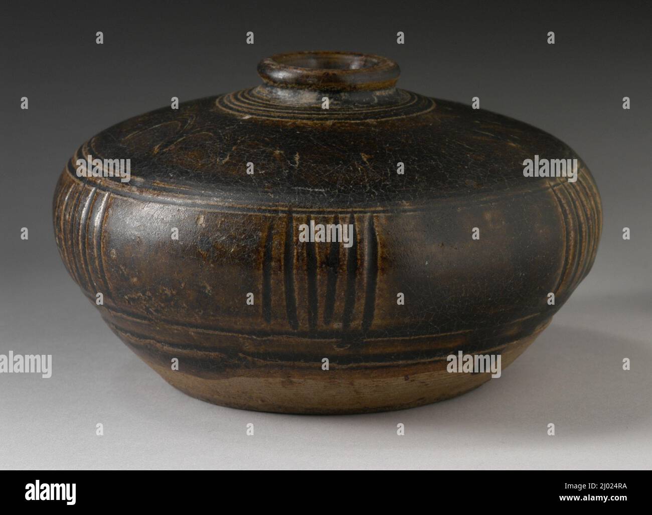 Squat Jar. Cambodia, Khmer, 11th-12th century. Furnishings; Serviceware ...