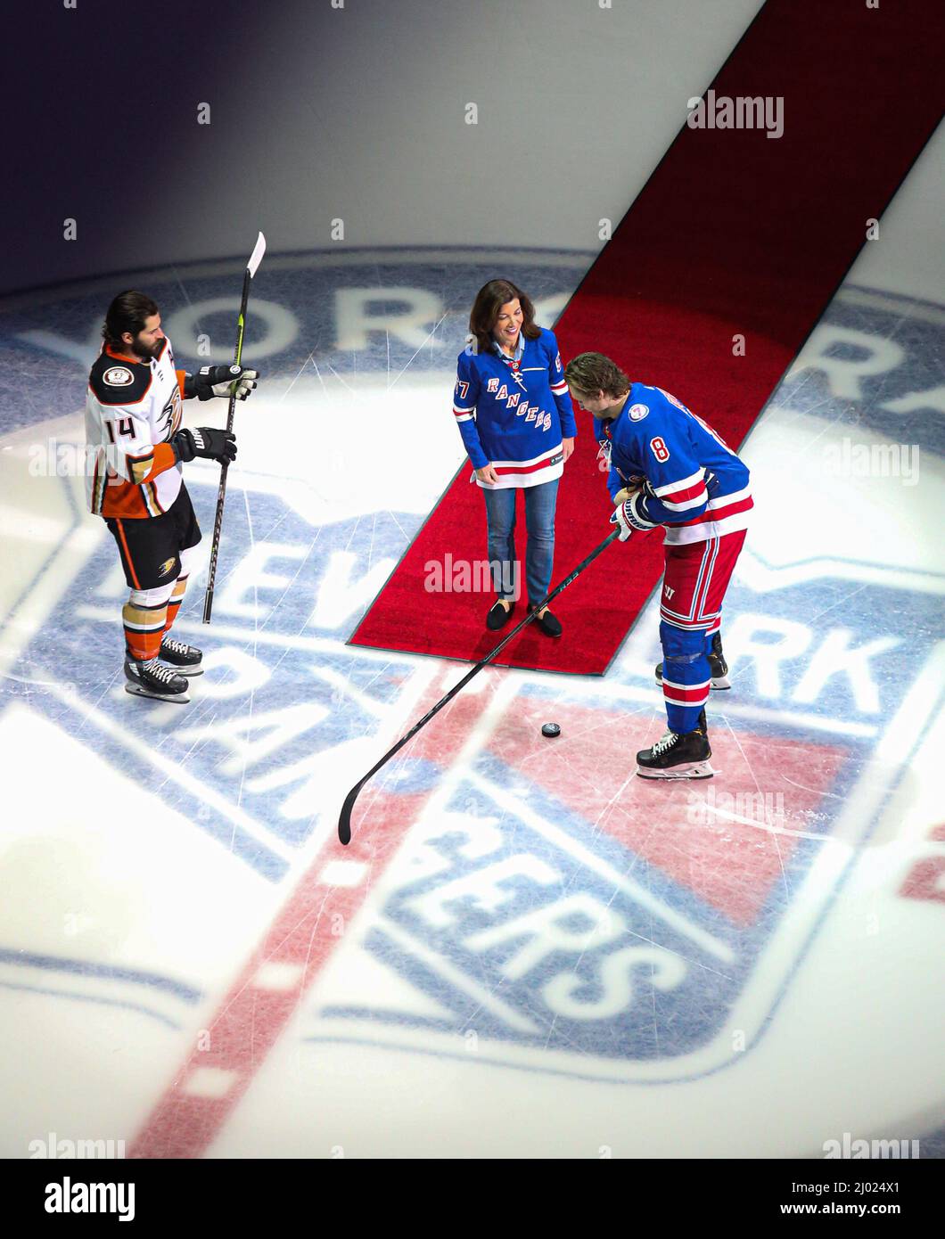 Adam fox 2022 rangers hi-res stock photography and images - Alamy