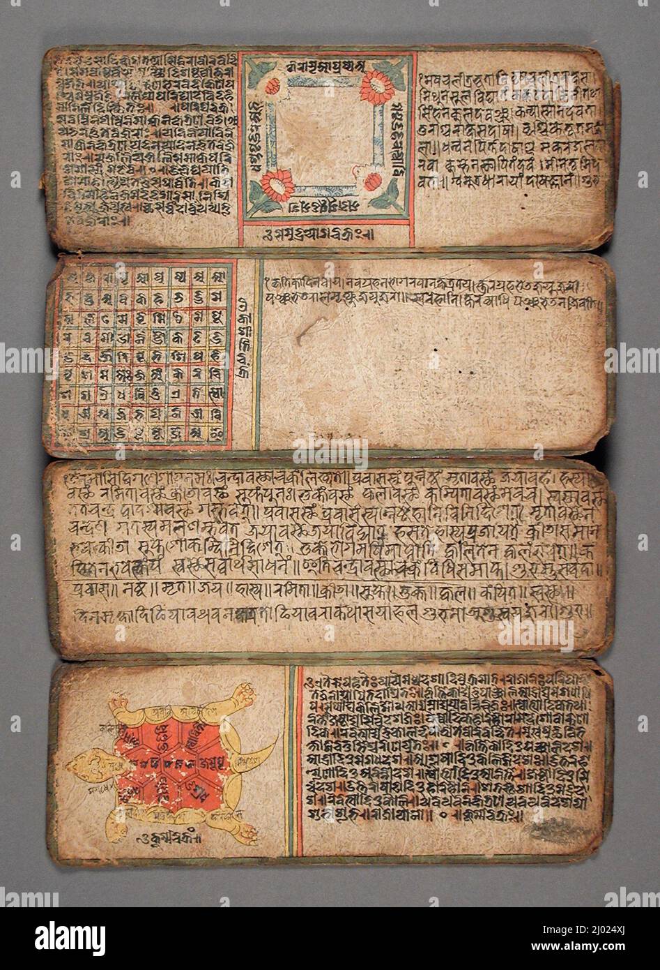 Book of Astrology and Omens. Nepal, 14th-16th century. Books. Opaque ...