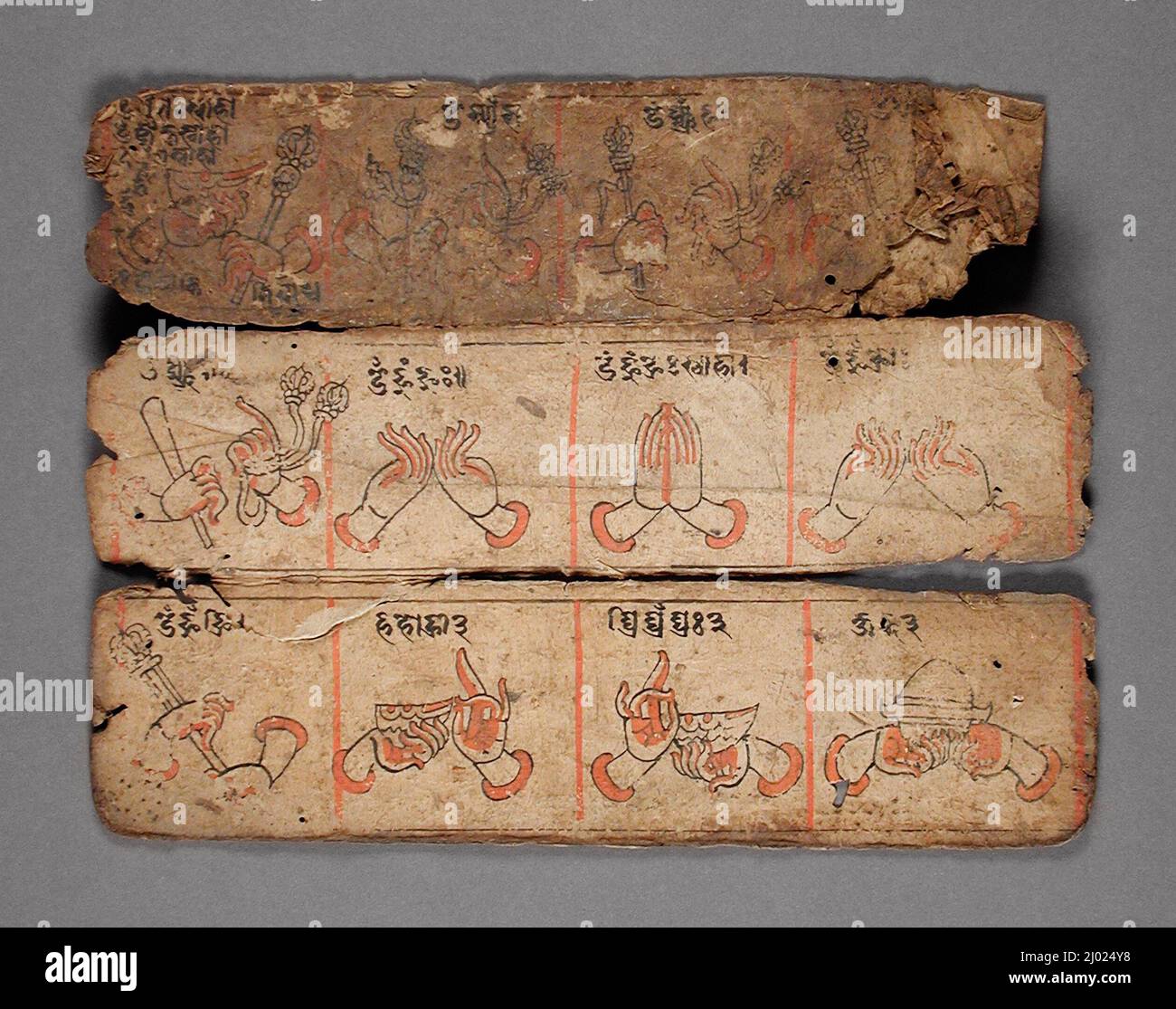 Folios from a book of iconography hi-res stock photography and images ...