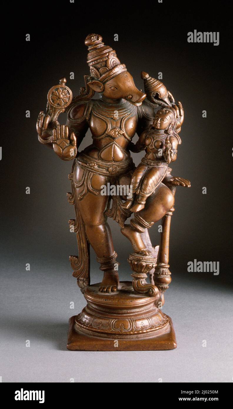 Varaha, the Boar Avatar of Vishnu. India, Tamil Nadu, circa 1600 ...