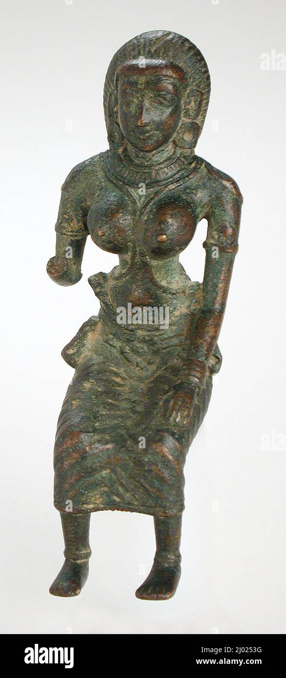 Parvati or a Mother Goddess (?). India, Karnataka, 11th-12th century ...