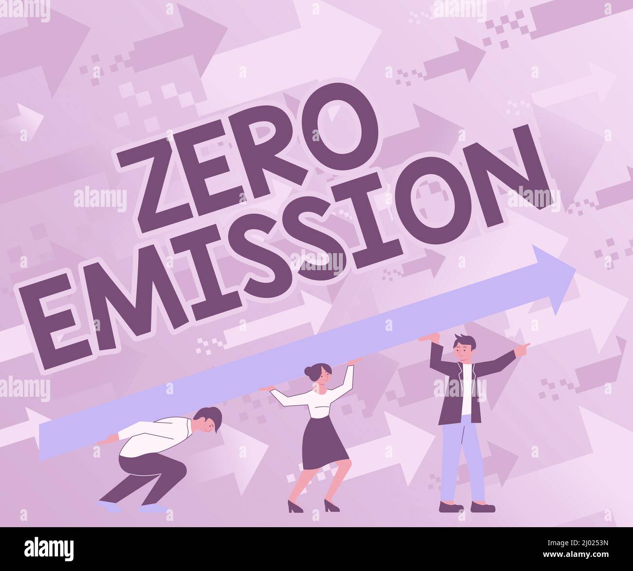 Writing displaying text Zero Emission. Word Written on Zero Emission ...