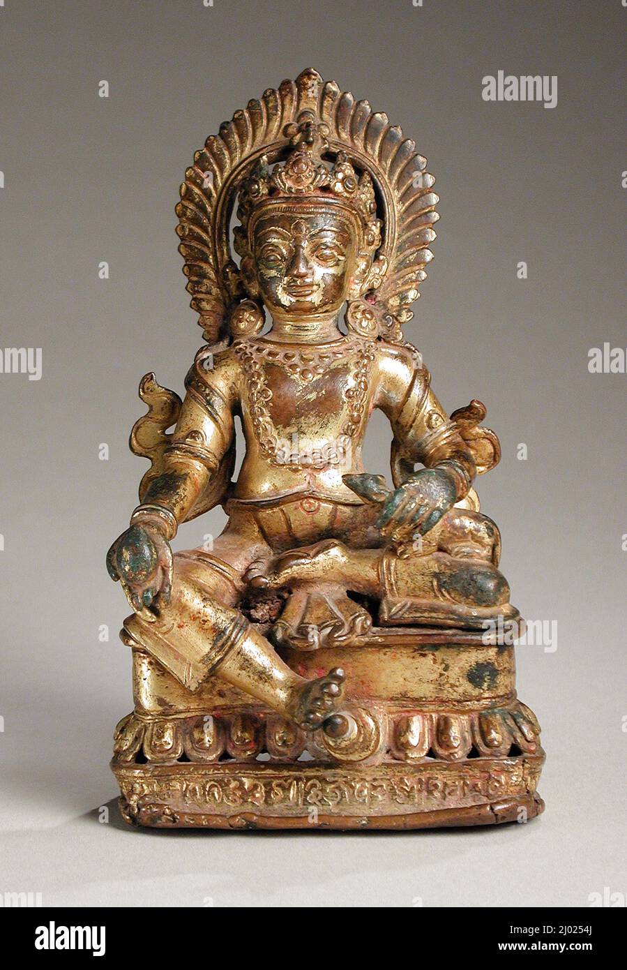 Jambhala, The Buddhist God of Riches. Nepal, dated 1643. Sculpture ...