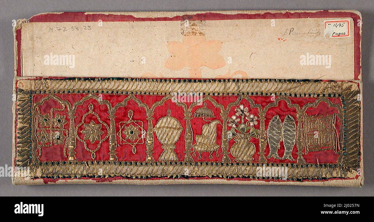 16th century manuscripts red and green cloth hi-res stock photography ...