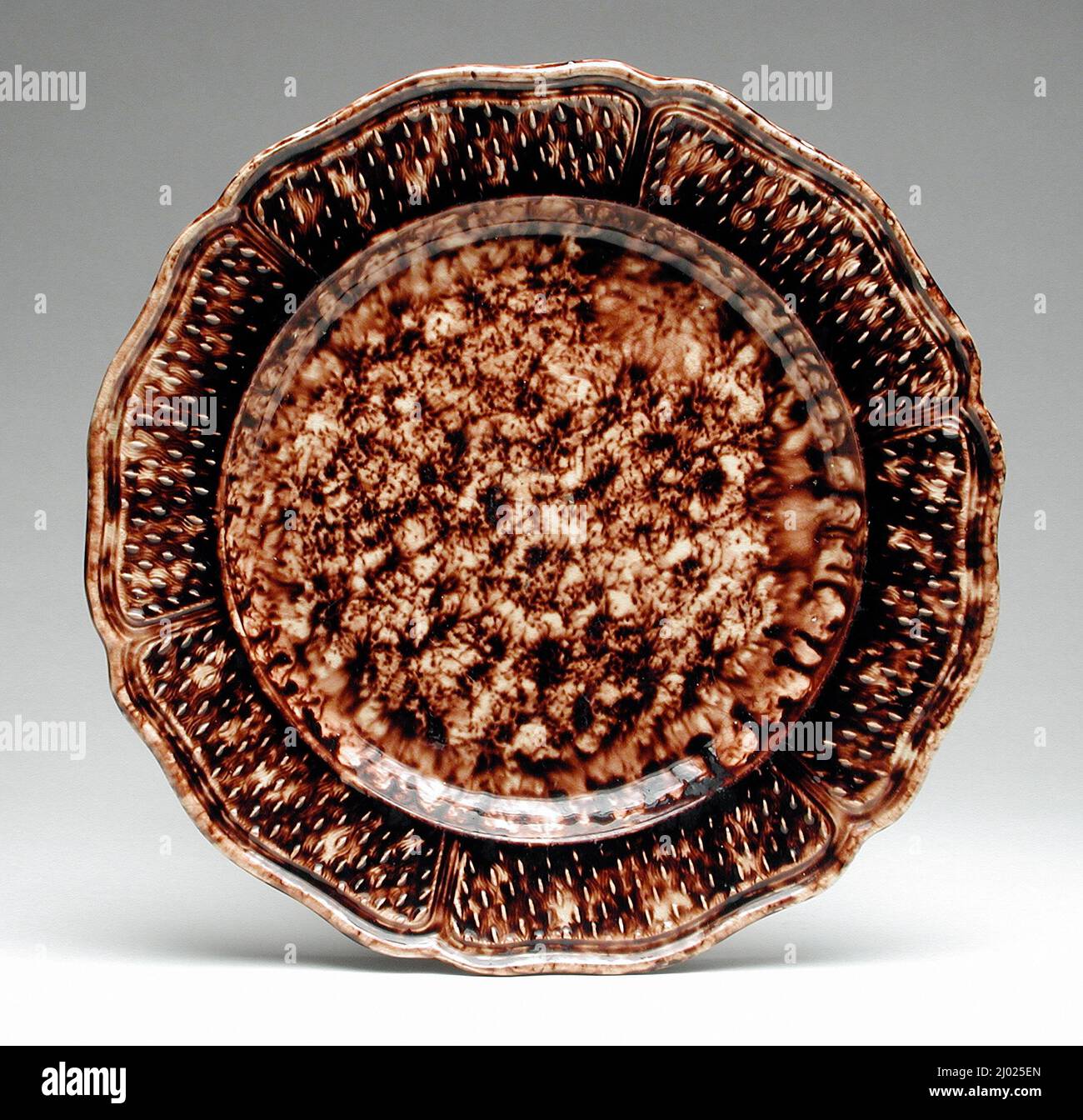 Plate. Attributed to Thomas Whieldon (England, Staffordshire, 1719-1795 ...