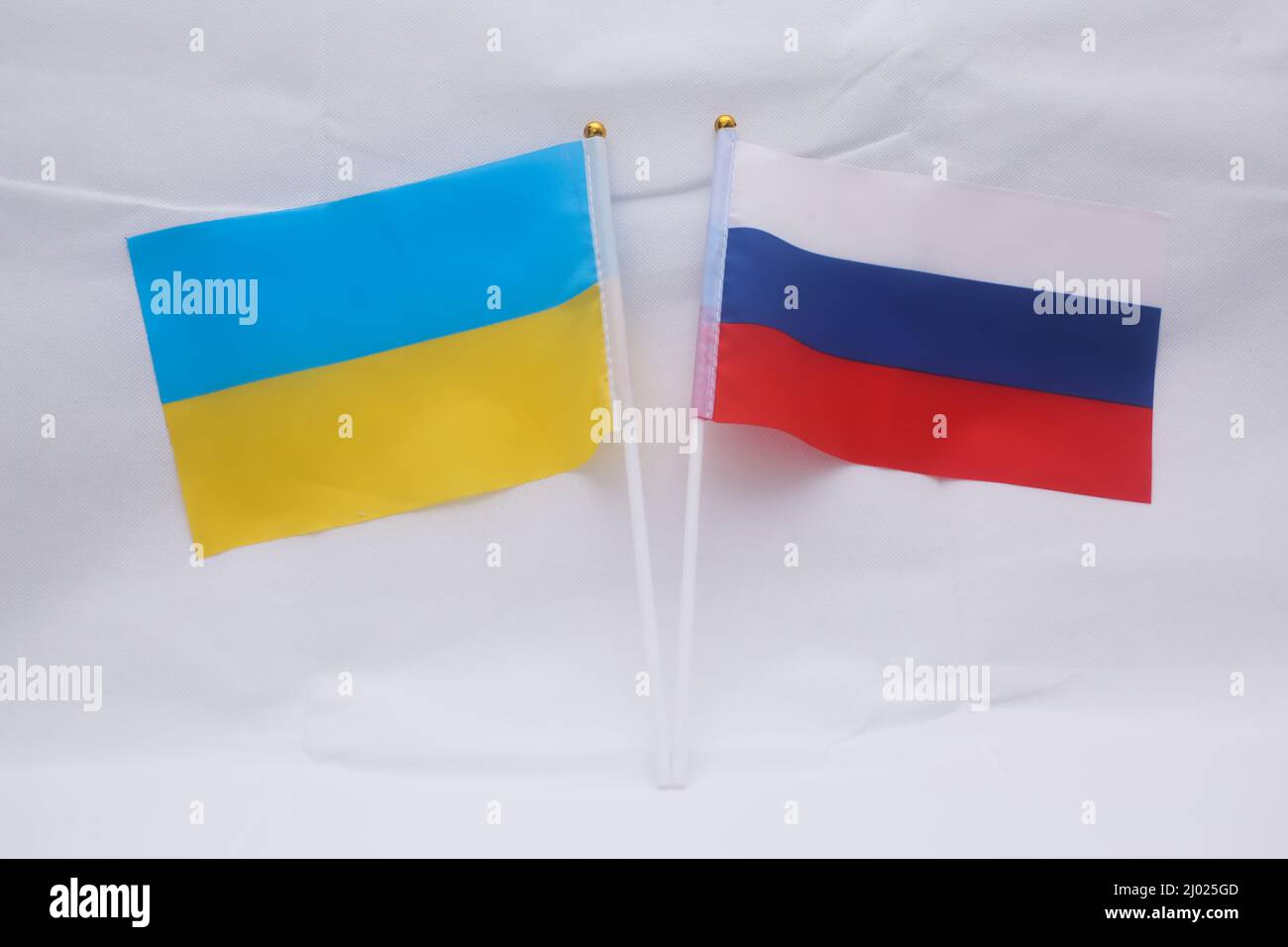 Nato ukraine flags hi-res stock photography and images - Alamy