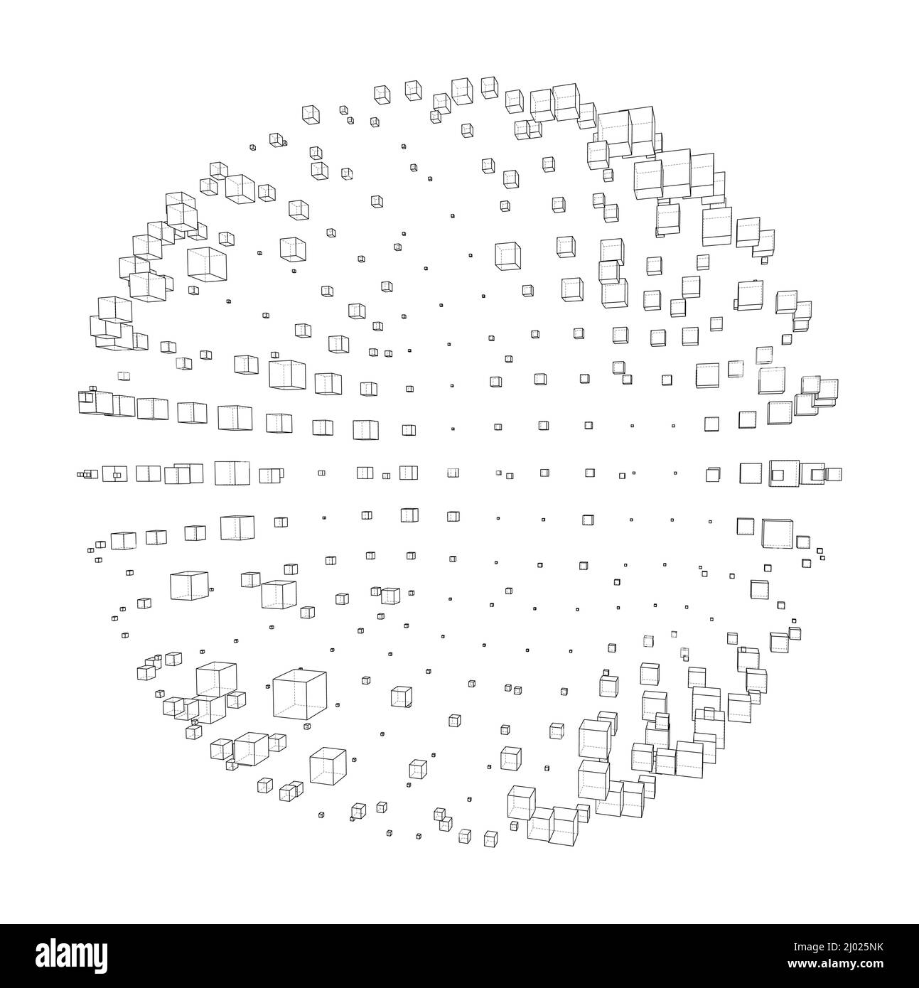 Vector abstract sphere background Stock Vector Image & Art - Alamy