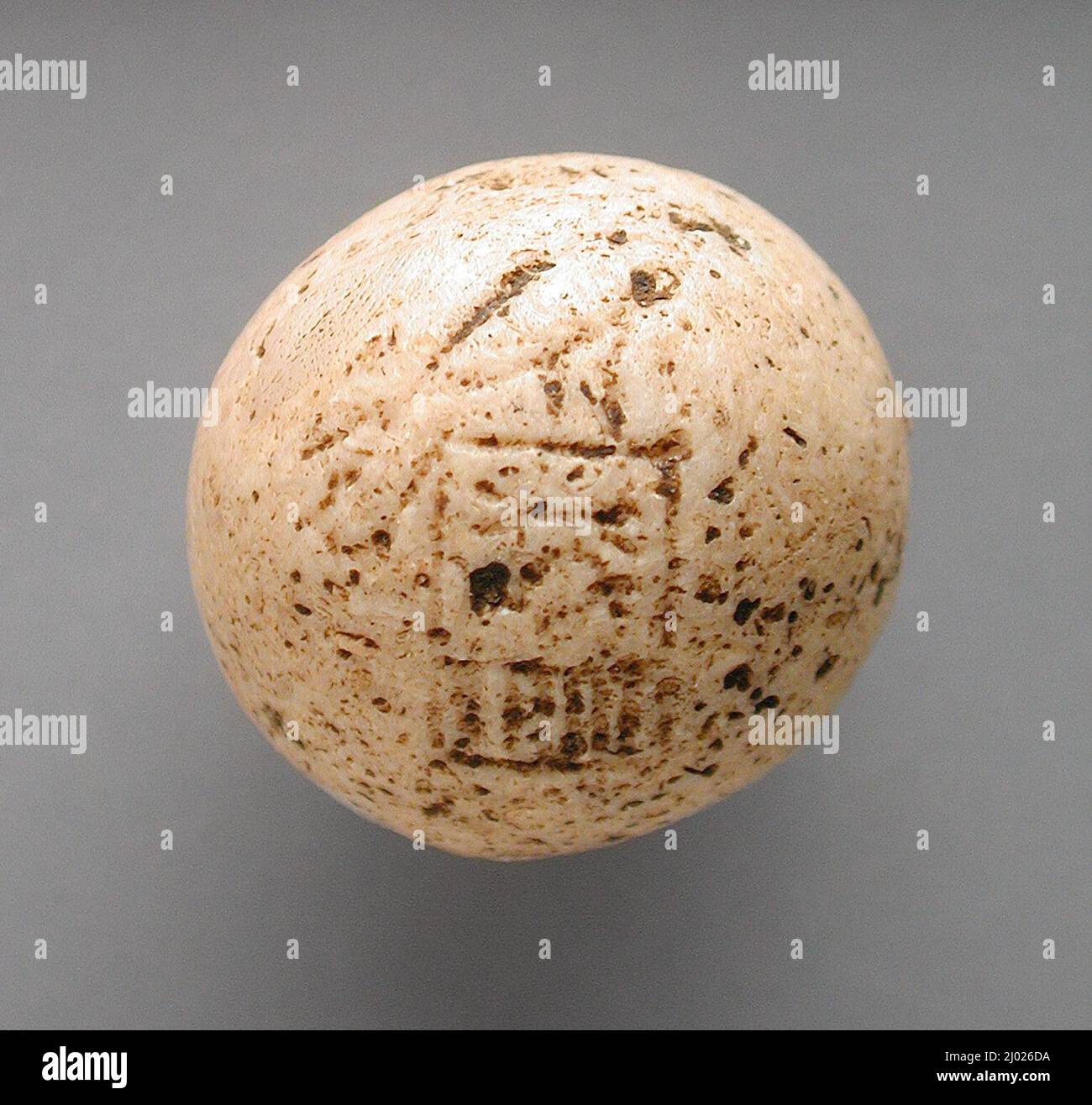 Marble, Inscribed. Egypt, 1st Dynasty (circa 3050 - 2850 BCE). Tools ...