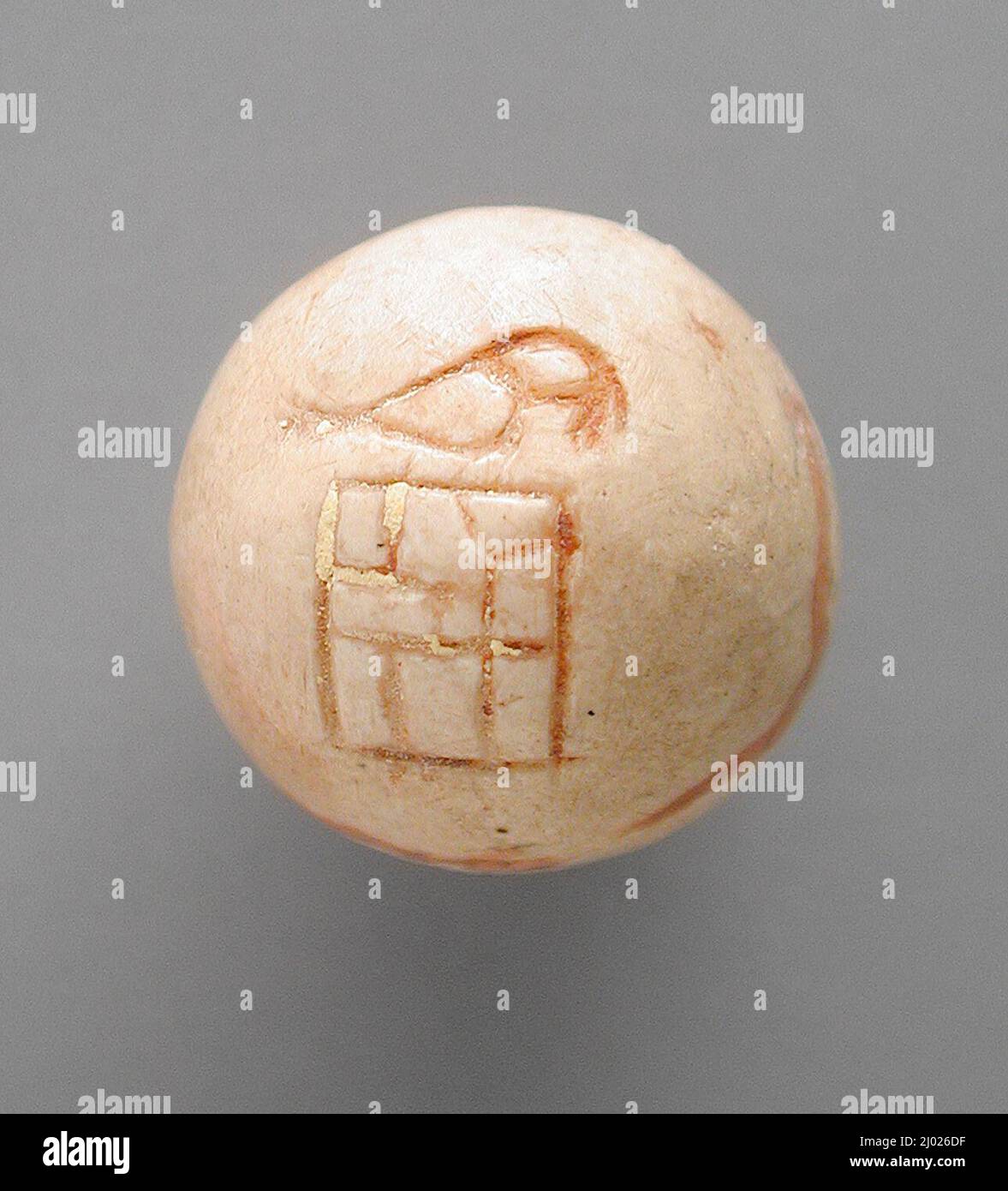 Marble, Inscribed. Egypt, 1st Dynasty (circa 3050 - 2850 BCE ...