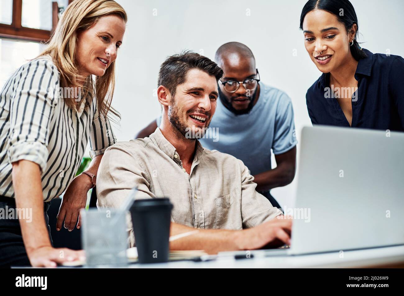 Impressed person hi-res stock photography and images - Alamy