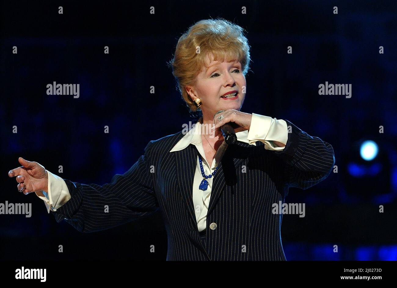 Debbie Reynolds at the Kodak Theater in Hollywood for the Lifetime TV ...