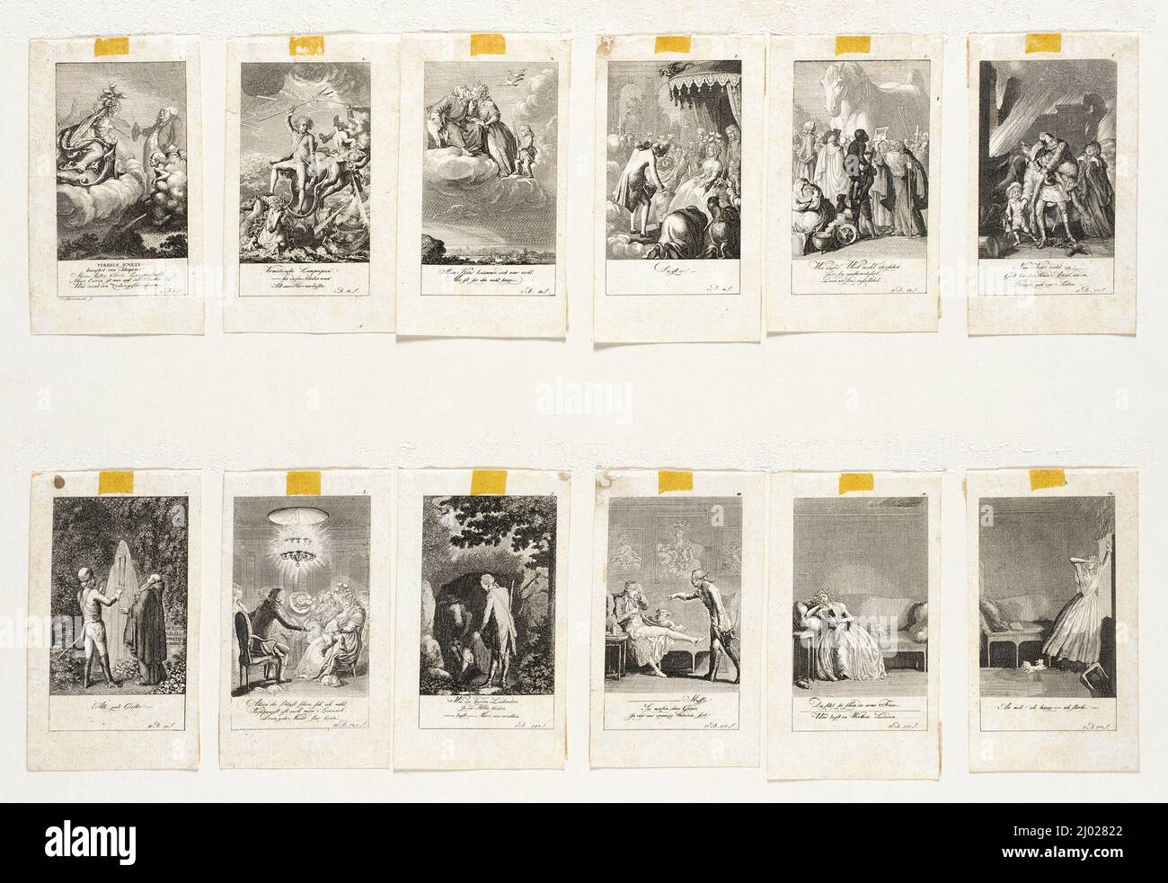 Blumauer's 'Aeneide'. Daniel Nikolaus Chodowiecki (Germany, Danzig ...